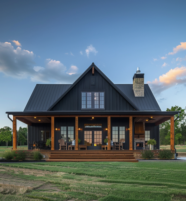 The Serene Barndominium Model. - AY CUSTOM HOME