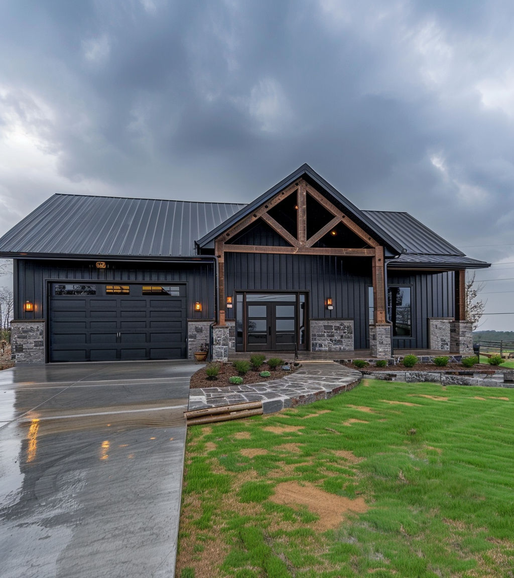 The Fennel Barndominium Model - AY CUSTOM HOME