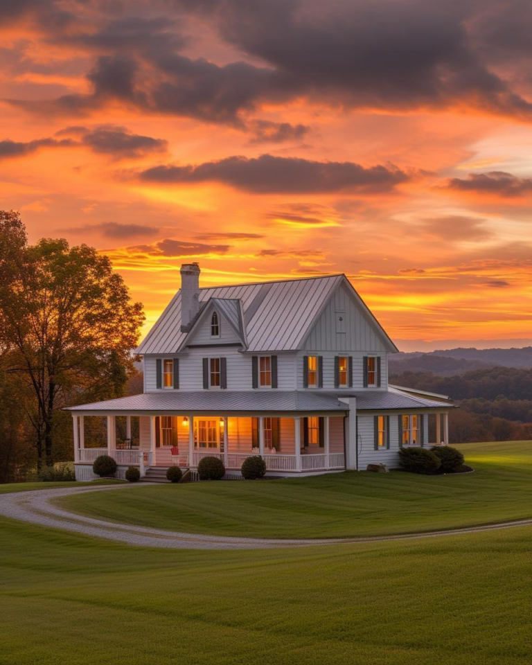 20 Stunning Farmhouse Exterior Designs That Inspire Serenity and Style ...