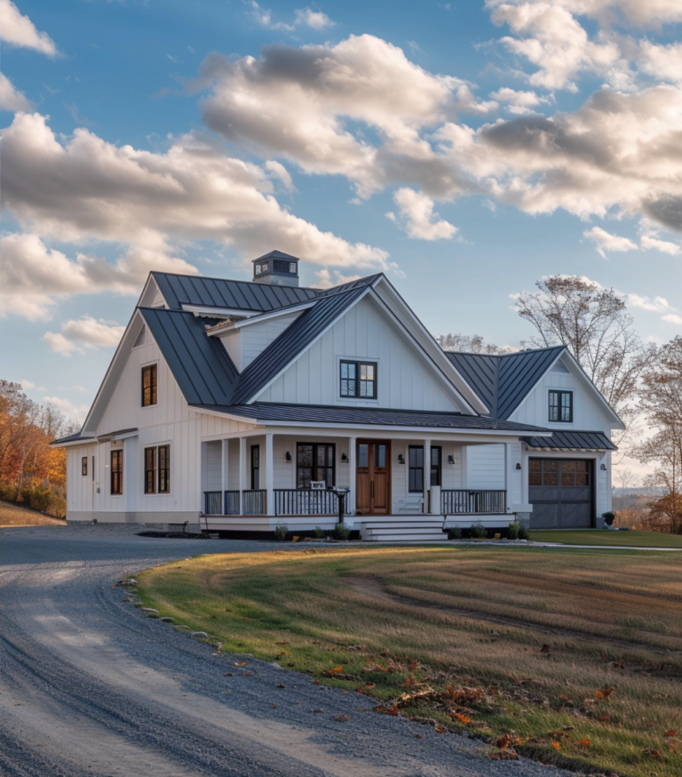 20 Stunning Farmhouse Exterior Designs That Inspire Serenity and Style ...