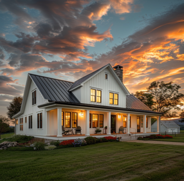 20 Stunning Farmhouse Exterior Designs That Inspire Serenity and Style ...