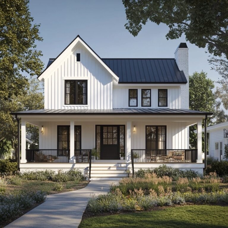 25 Beautiful Farmhouse Designs And Their Cost Of Builds - AY CUSTOM HOME