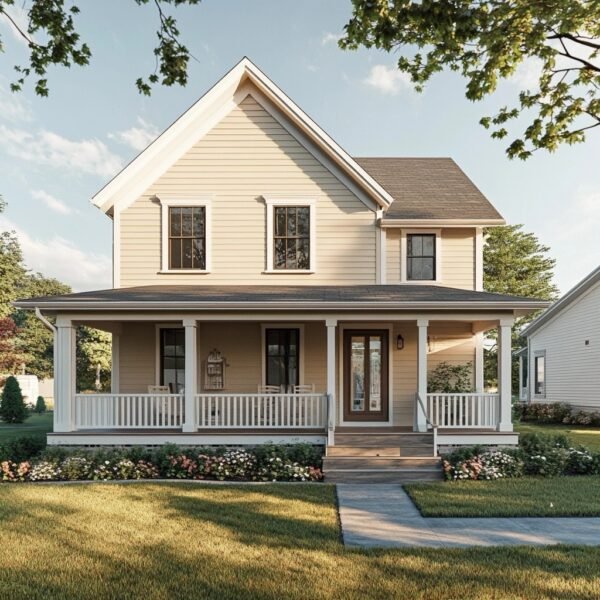 25 Beautiful Farmhouse Designs And Their Cost Of Builds - AY CUSTOM HOME